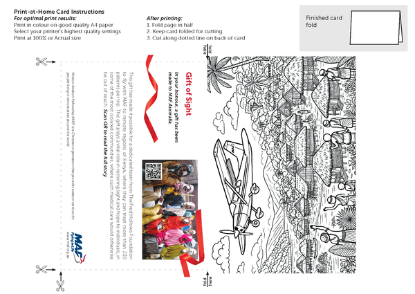 Gift of Sight – MAF Gifts