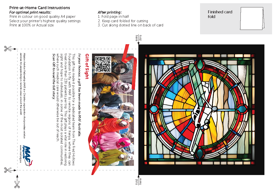 Gift of Sight – MAF Gifts